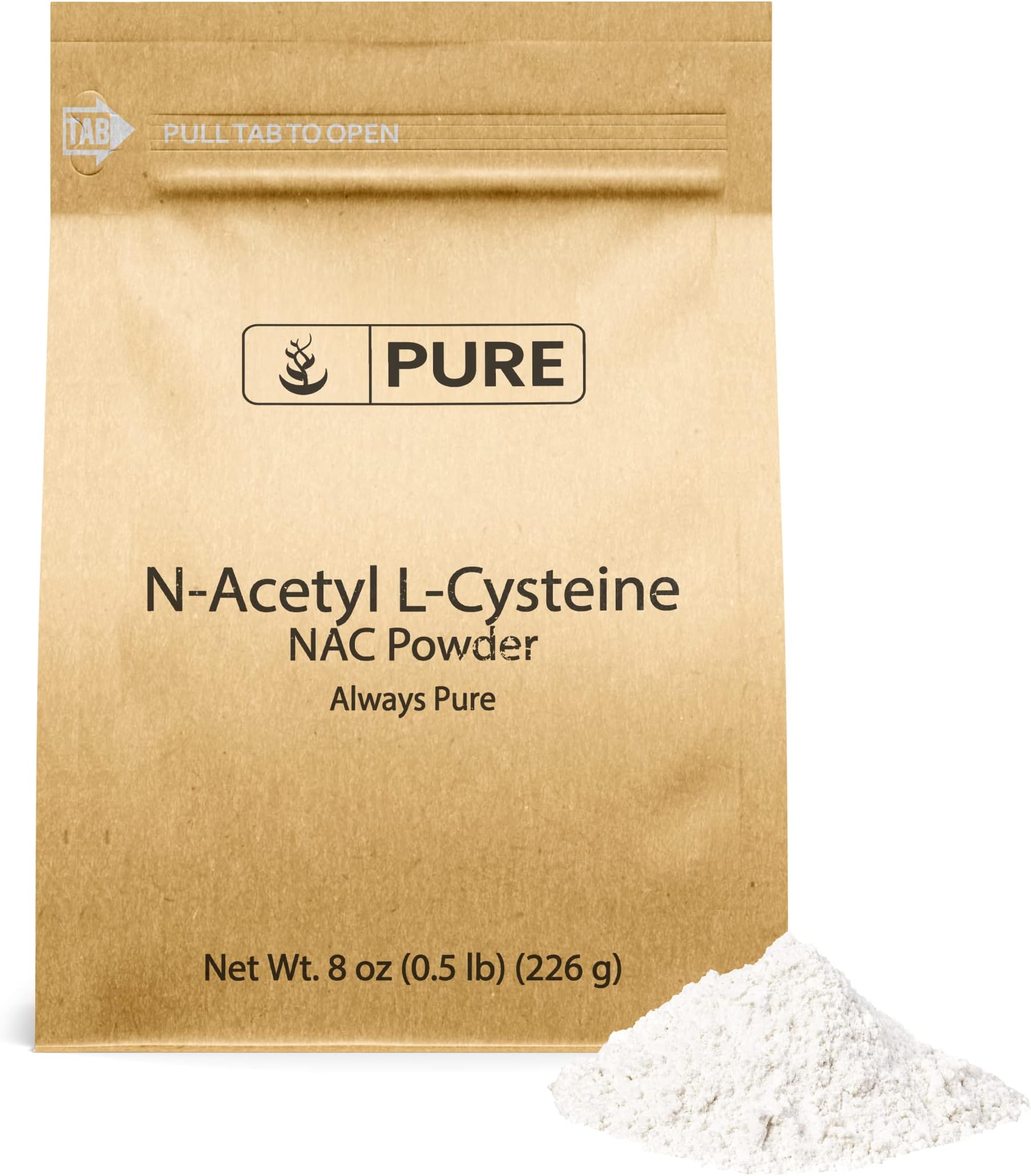 Amazon.com: FitPowders NAC Powder N-Acetyl L-Cysteine Powder Scoop Included (500 Gram) : Health ...