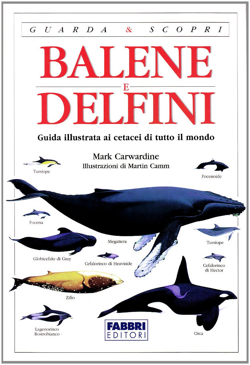 Amazon.com: Balene e delfini: 9788845057878: Mark Carwardine, A. Davini ...