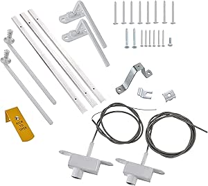 Window Bar Quick Release Kit, White - Amazon.com