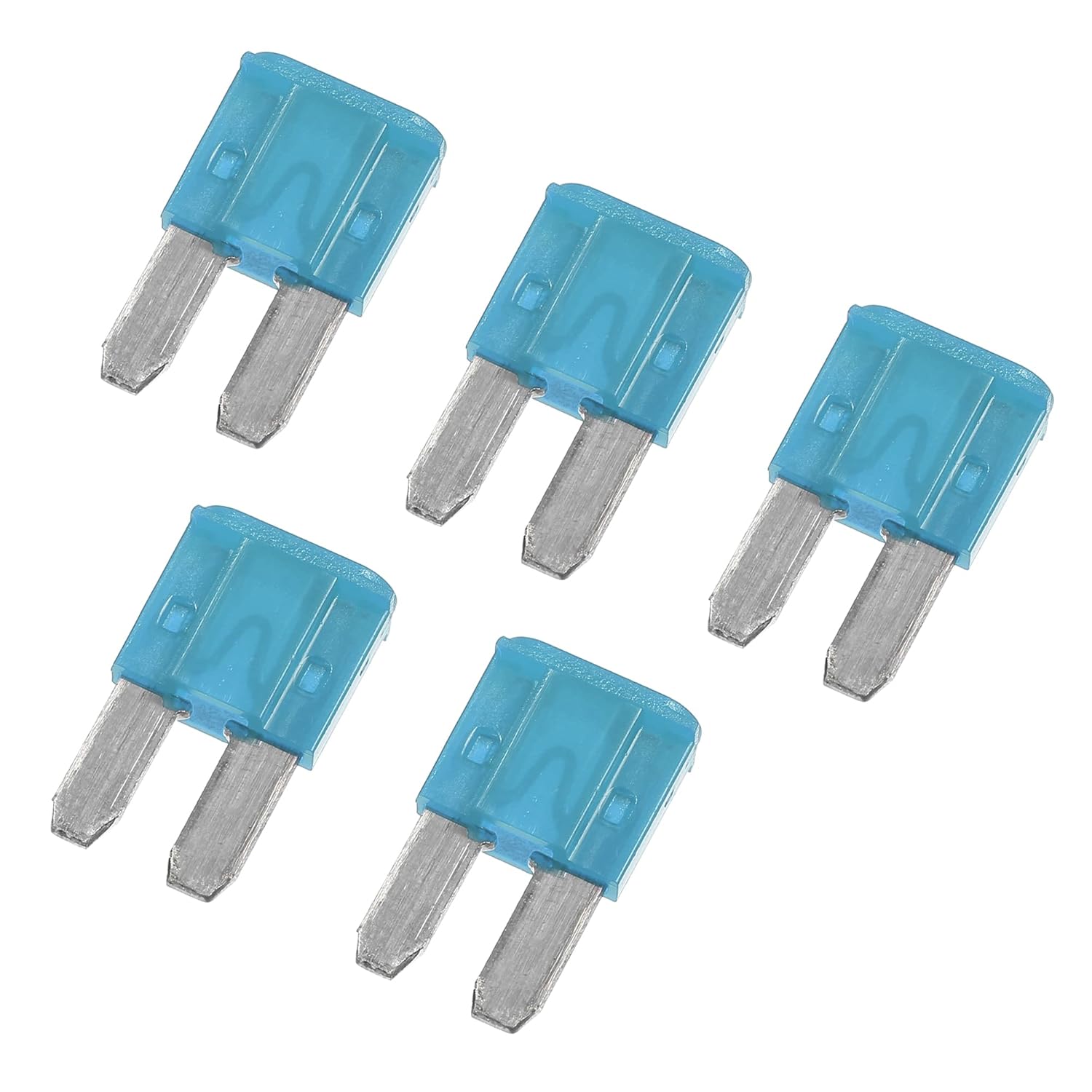 Amazon.com: X AUTOHAUX 5pcs 15A 15Amp Car Mini Blade Fuses for Marine ...