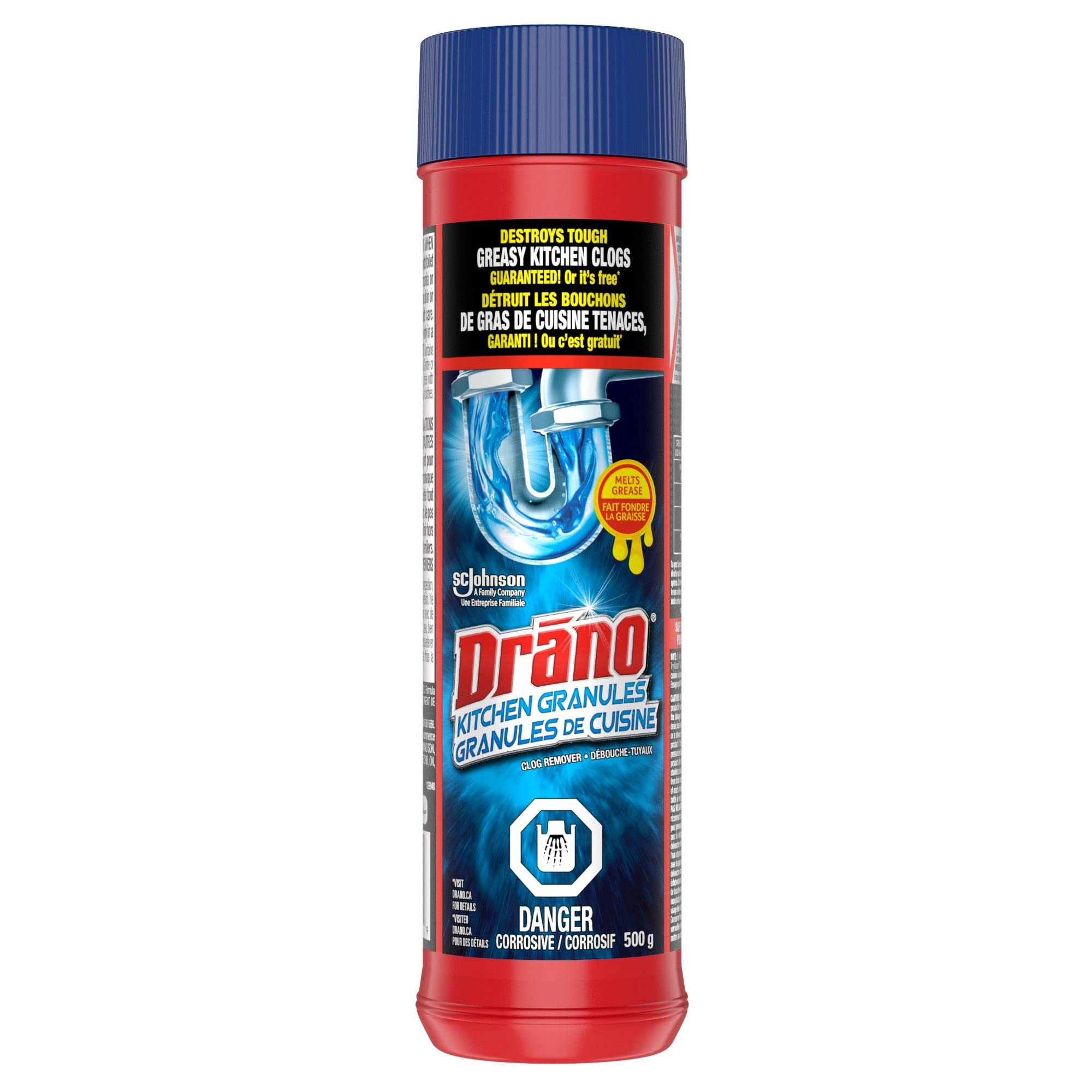 Drano Professional Strength Crystals Drain Clog Remover and Cleaner ...