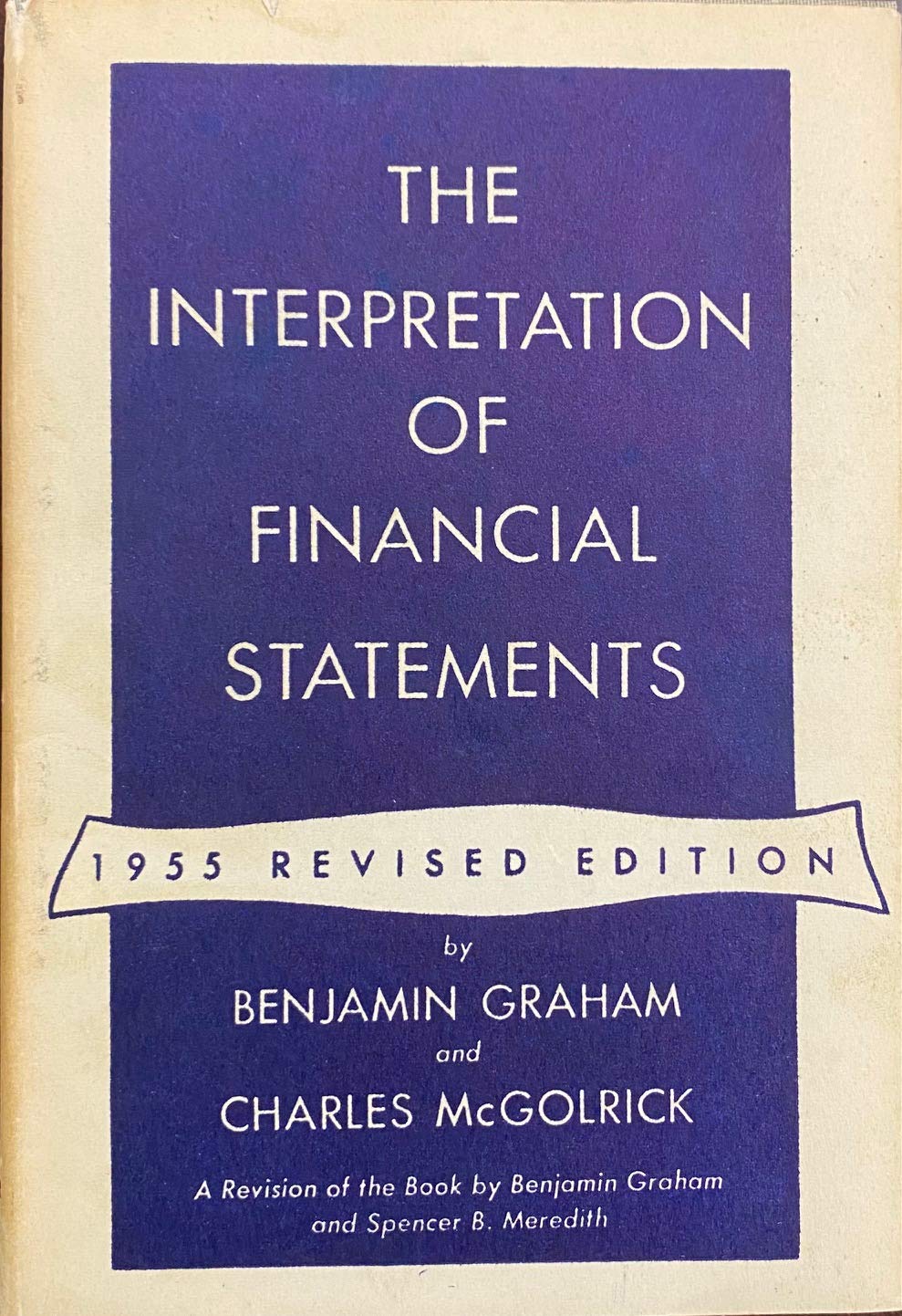 Amazon.com: The Interpretation of Financial Statements (1955 Revised ...