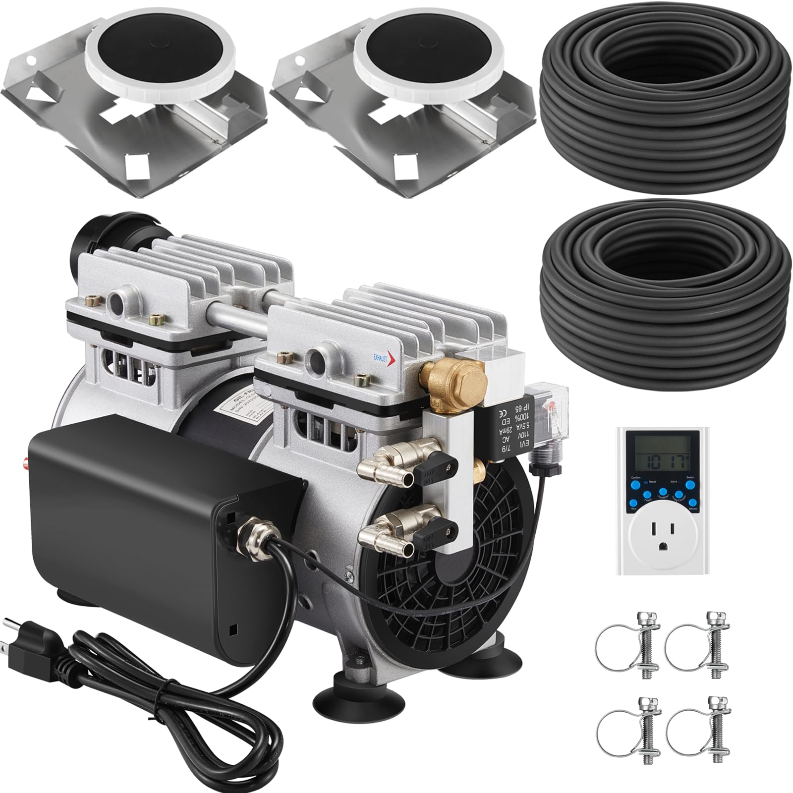 Amazon.com: WRSTER-TECH Pond Aerator, 5.2 CFM for Pond and Lakes Up to ...