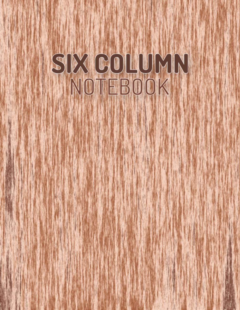 Six Column Notebook 6 Column Journal 20 Rows Per Page | Desertcart INDIA
