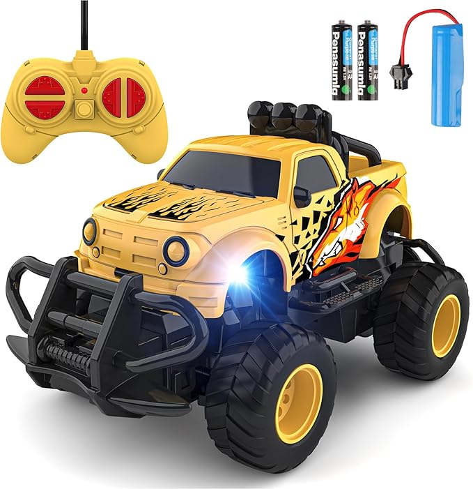 Amazon.com: Mafbeanl Remote Control Car for Boys 4-7, 1:43 Scale Mini ...