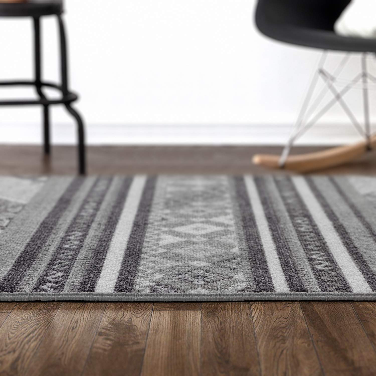 Antep Rugs Alfombras Non-Skid (Non-Slip) 2x7 Rubber Backing Moroccan ...