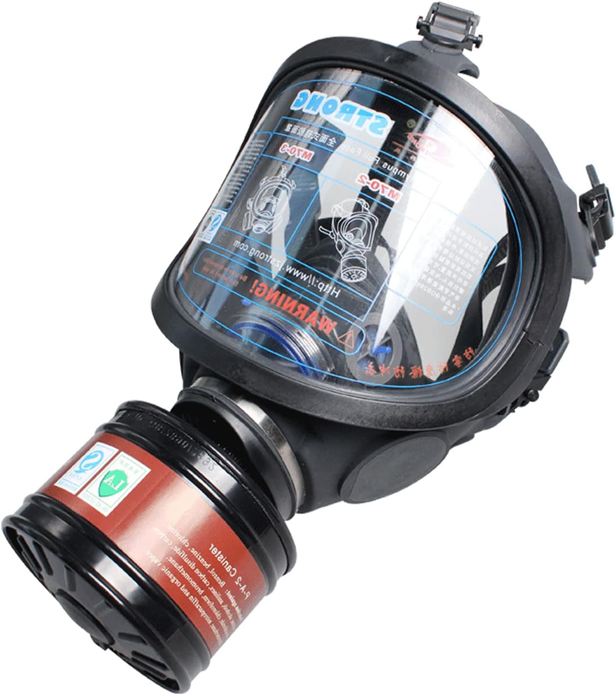 Amazon.com: Reusable Full Face Respirator with 40mm Filter, Organic ...