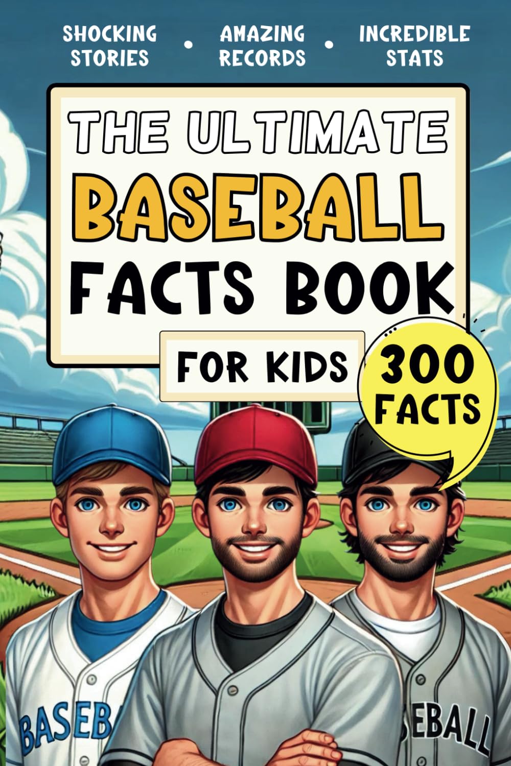 The Ultimate Baseball Facts Book For Kids: 300 Fun, Educational and ...