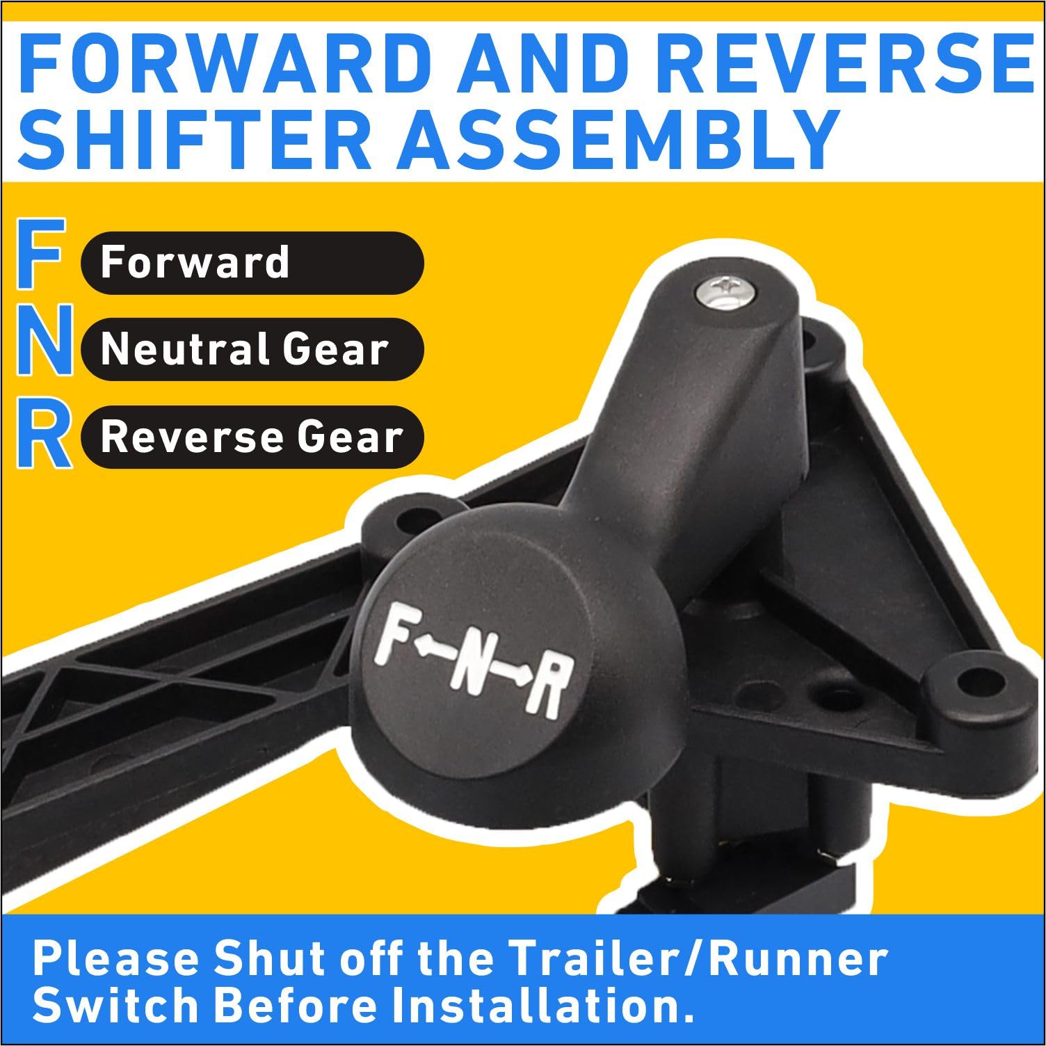 Snapklik.com : FIXHAWK Club Car Forward And Reverse Shifter Assembly Kit