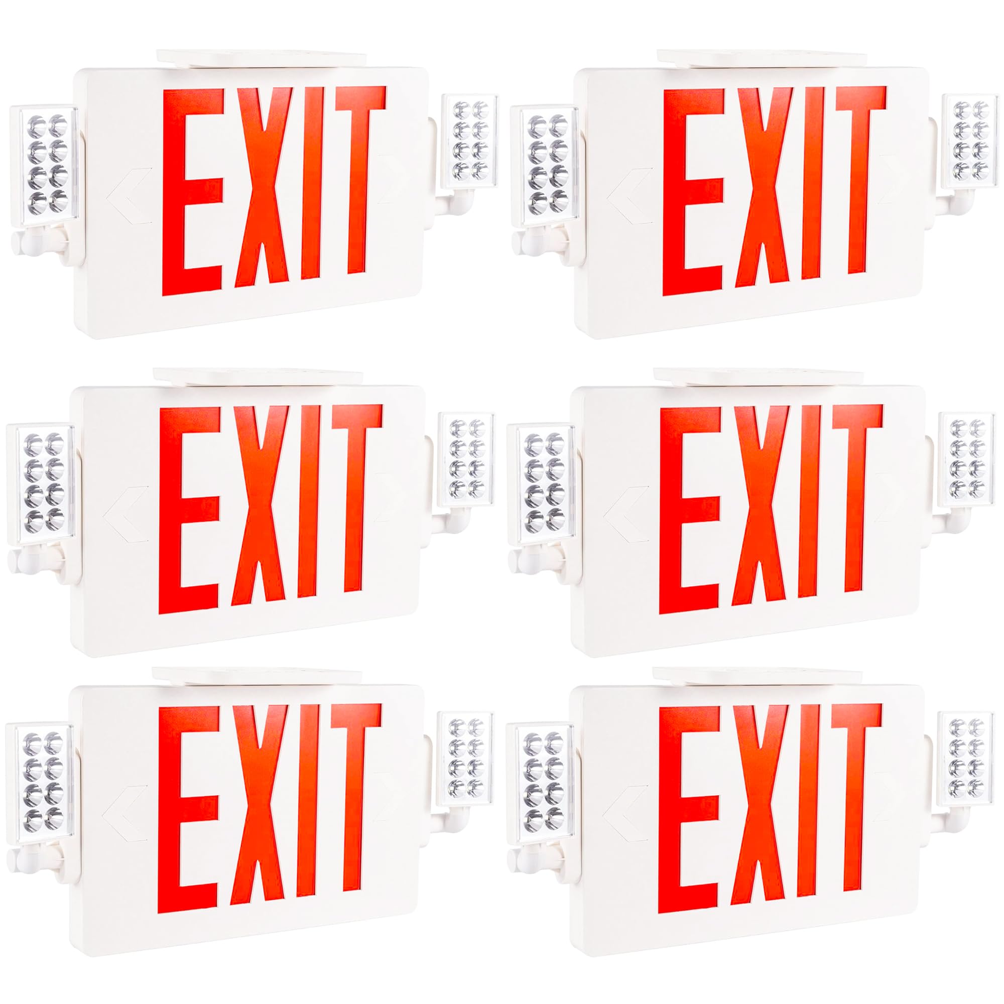 Snapklik.com : Gruenlich LED Combo Exit Sign, Emergency Light