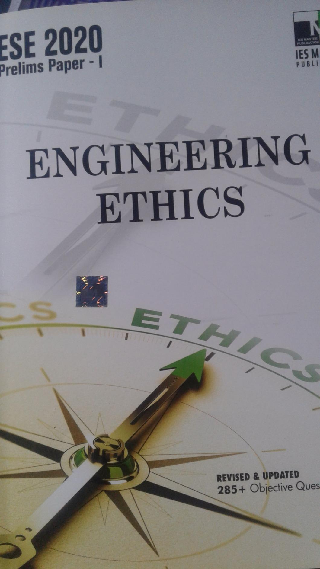 Engineering Ethics (2019-2020) Examination : IES Master Publication ...