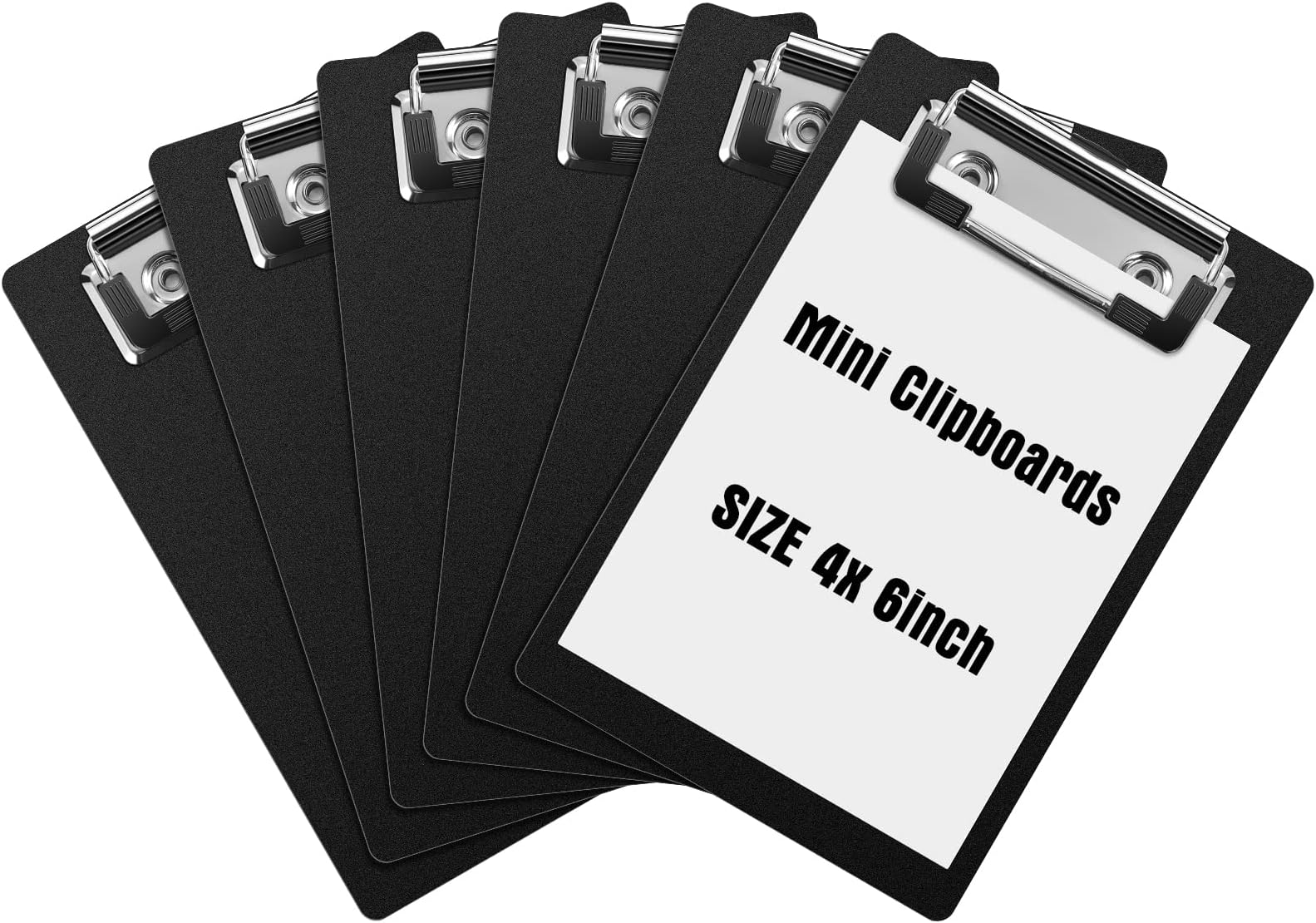 Amazon.com : 12 Pack Mini Wooden Clipboards with Low Profile Clip, 4x8 ...