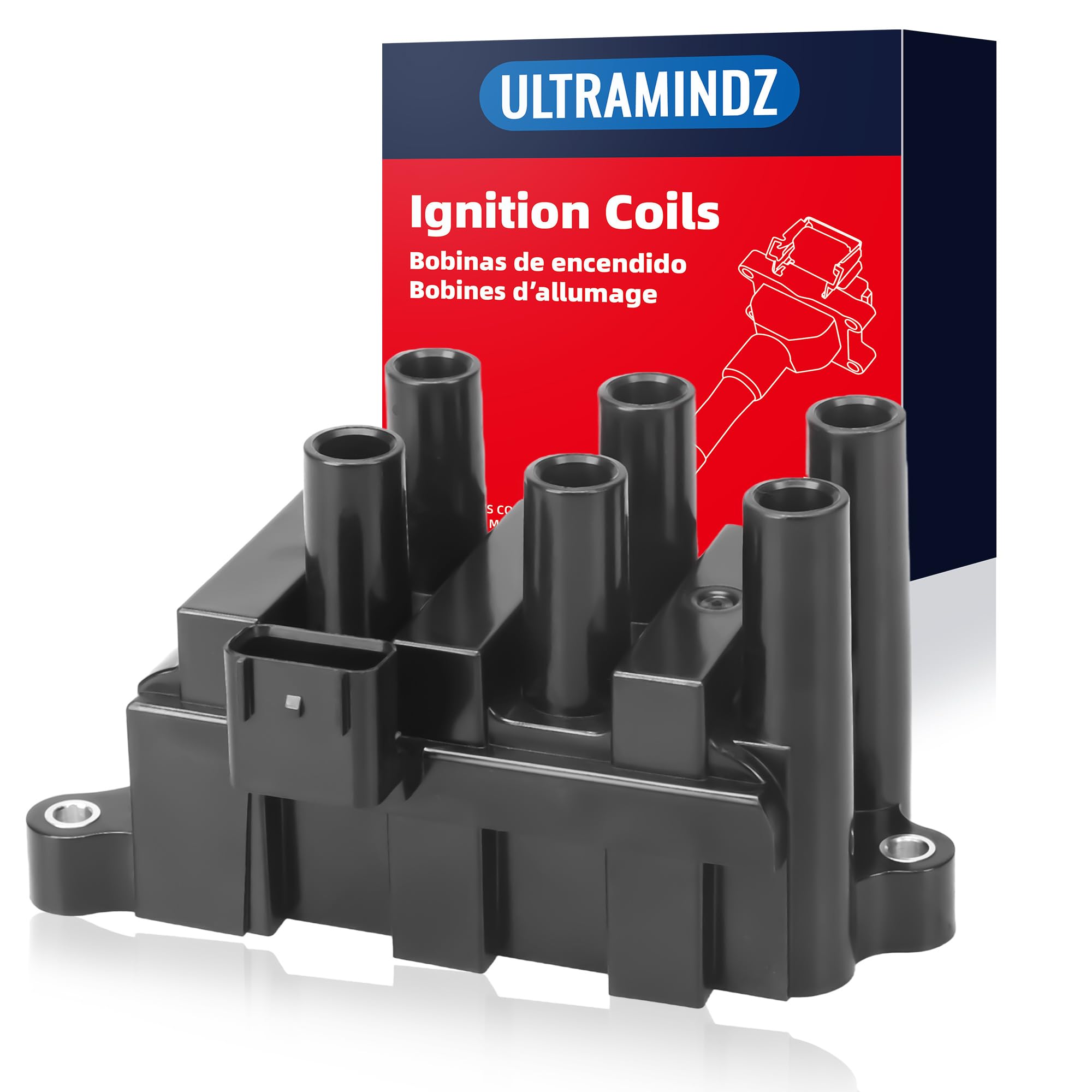Amazon.com: Ignition Coil for Ford 3.0 3.8 3.9 Ranger 01-08 Mustang 01 ...