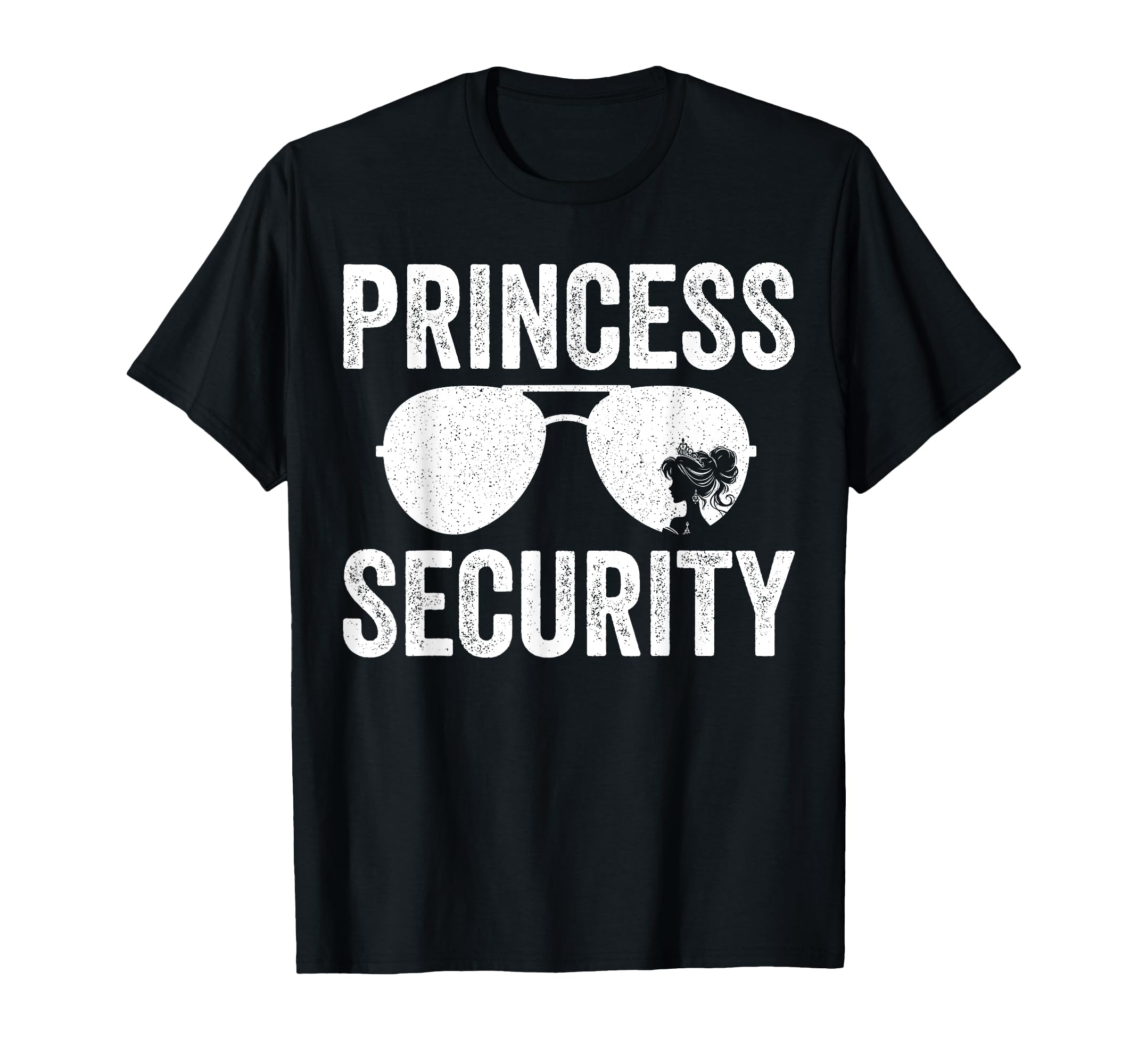 Amazon.com: Princess Security Halloween Costume Dad Boy T-Shirt ...