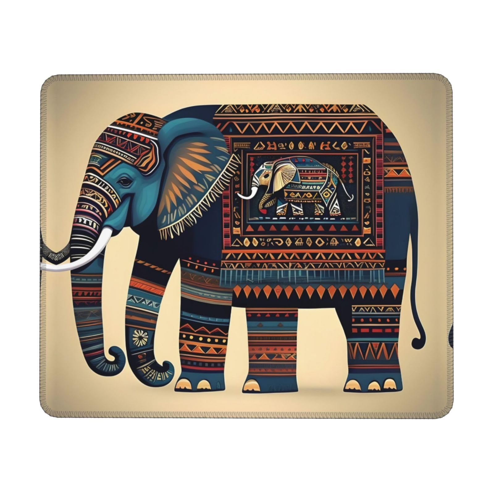 Aztec Elephant Pattern