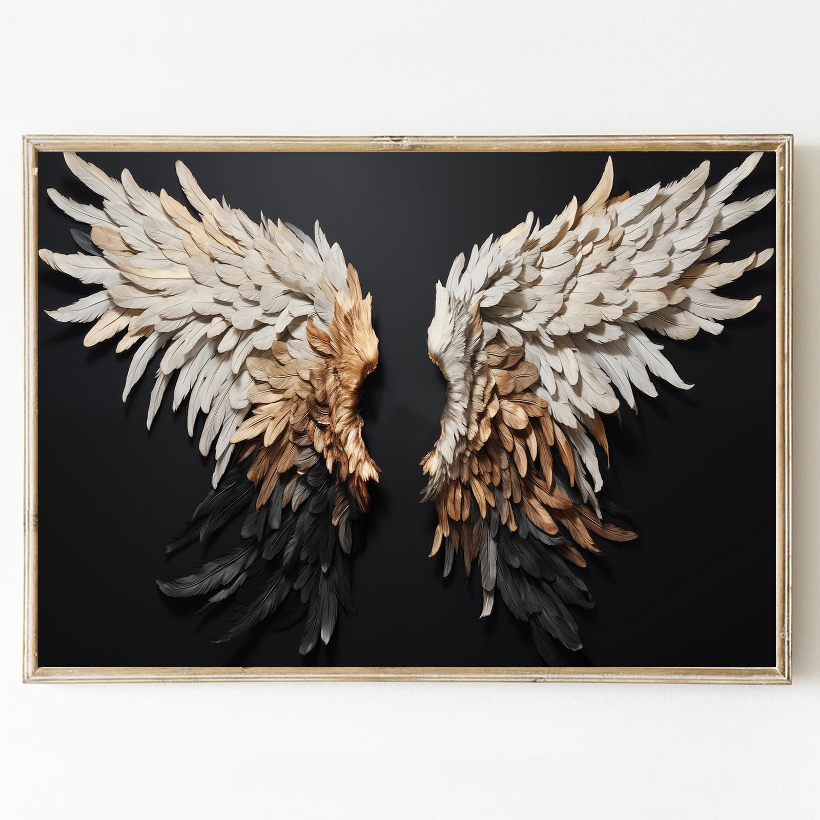 Realistic Angel Wings Painting