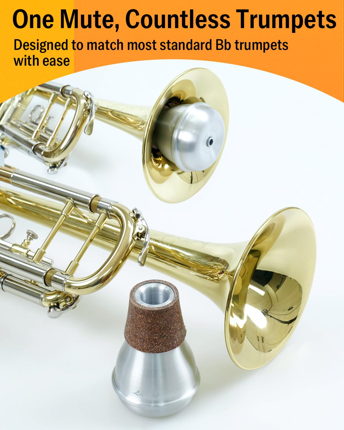 Snapklik.com : Trumpet Mute Silencer, AC011-7, Practice Mute, All ...