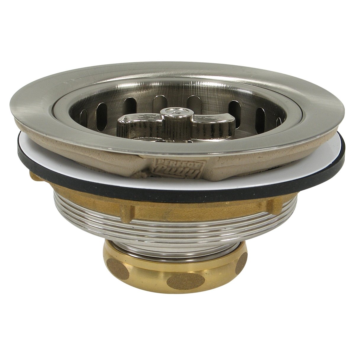 Perfect Putty 59-3222 Kitchen Sink Basket Strainer Assembly with Putty ...