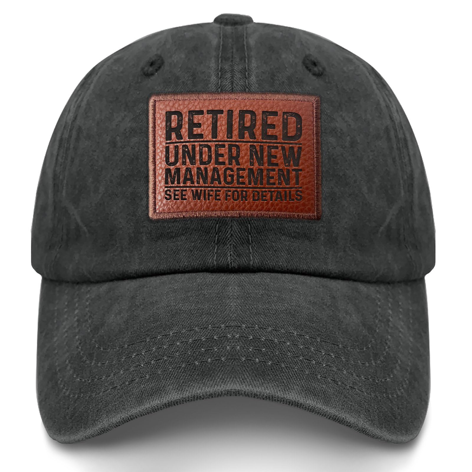 Retired Under New Management See Wife for Details Golf Hat Funny Golf ...