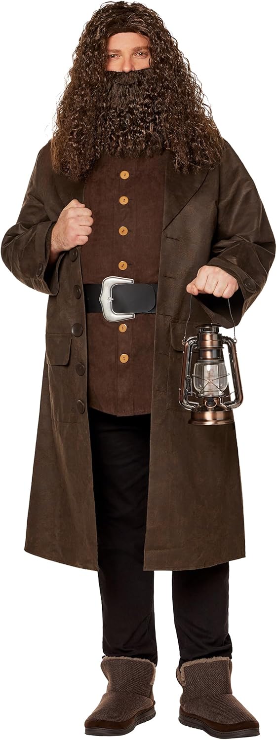 Amazon.com: Spirit Halloween Harry Potter Adult Hagrid Costume ...
