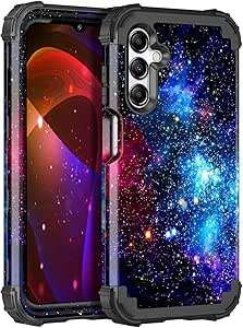 Amazon.com: Miqala for Galaxy A16 5G Case,Glow in The Dark Three Layer Heavy Duty Shockproof ...