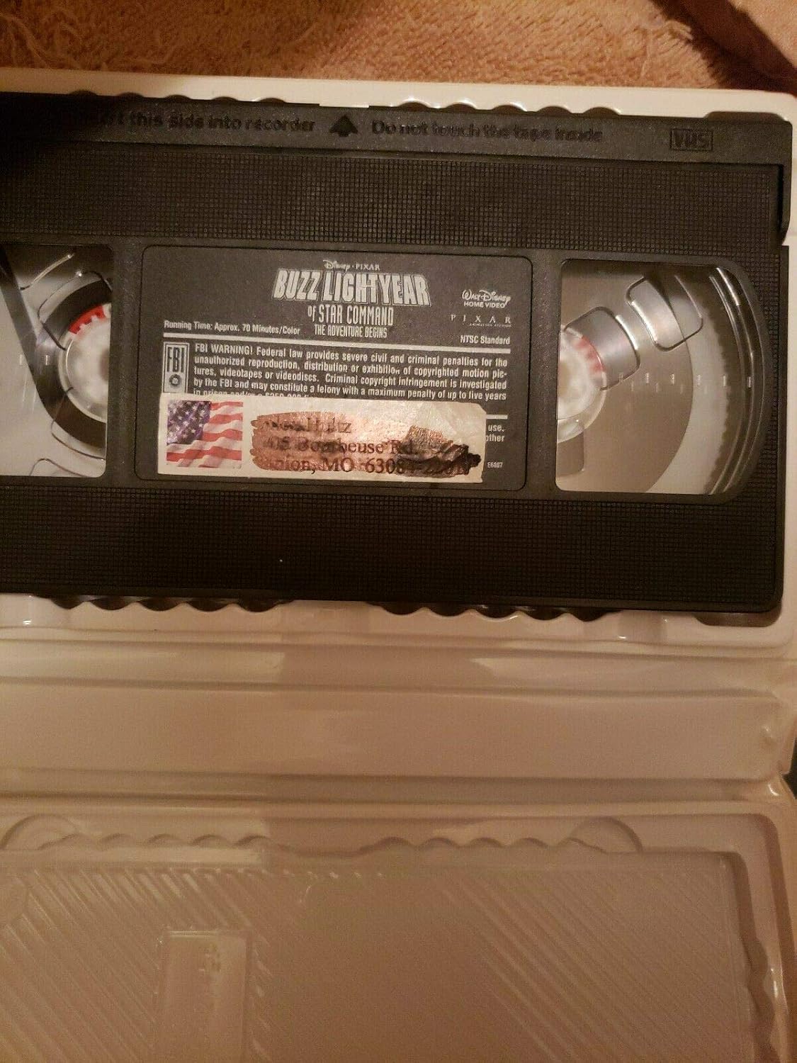 Buzz Lightyear of Star Command: The Adventure Begins [VHS]