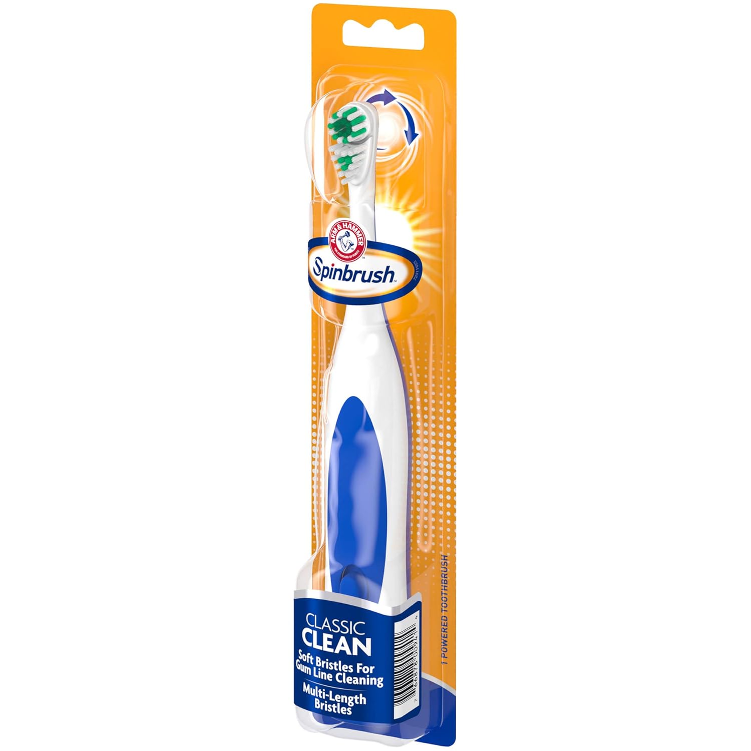Buy Arm & Hammer Spinbrush Classic Clean Powered Toothbrush, 1 Count ...