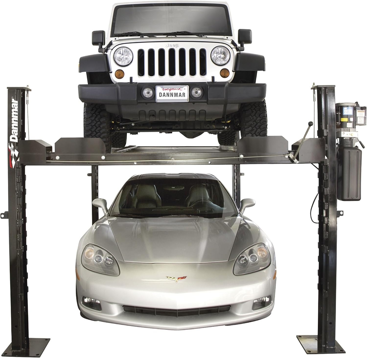 Amazon.com: - Dannmar 4-Post Lift - 7000Lb. Capacity, Model# Commander ...