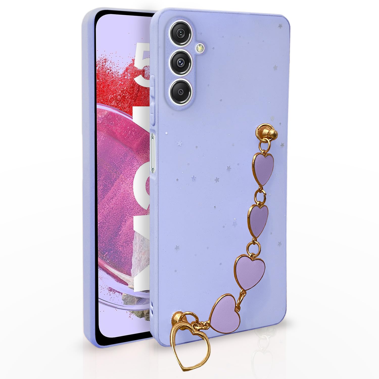 Pikkme Samsung Galaxy M34 5G / F34 5G Back Cover for Girls | Heart ...