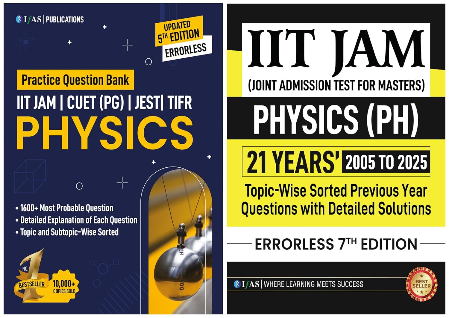 Buy IIT JAM Physics 2026 Books - PYQ & Practice Question Bank | Topic Wise & Chapter Wise Sorted ...