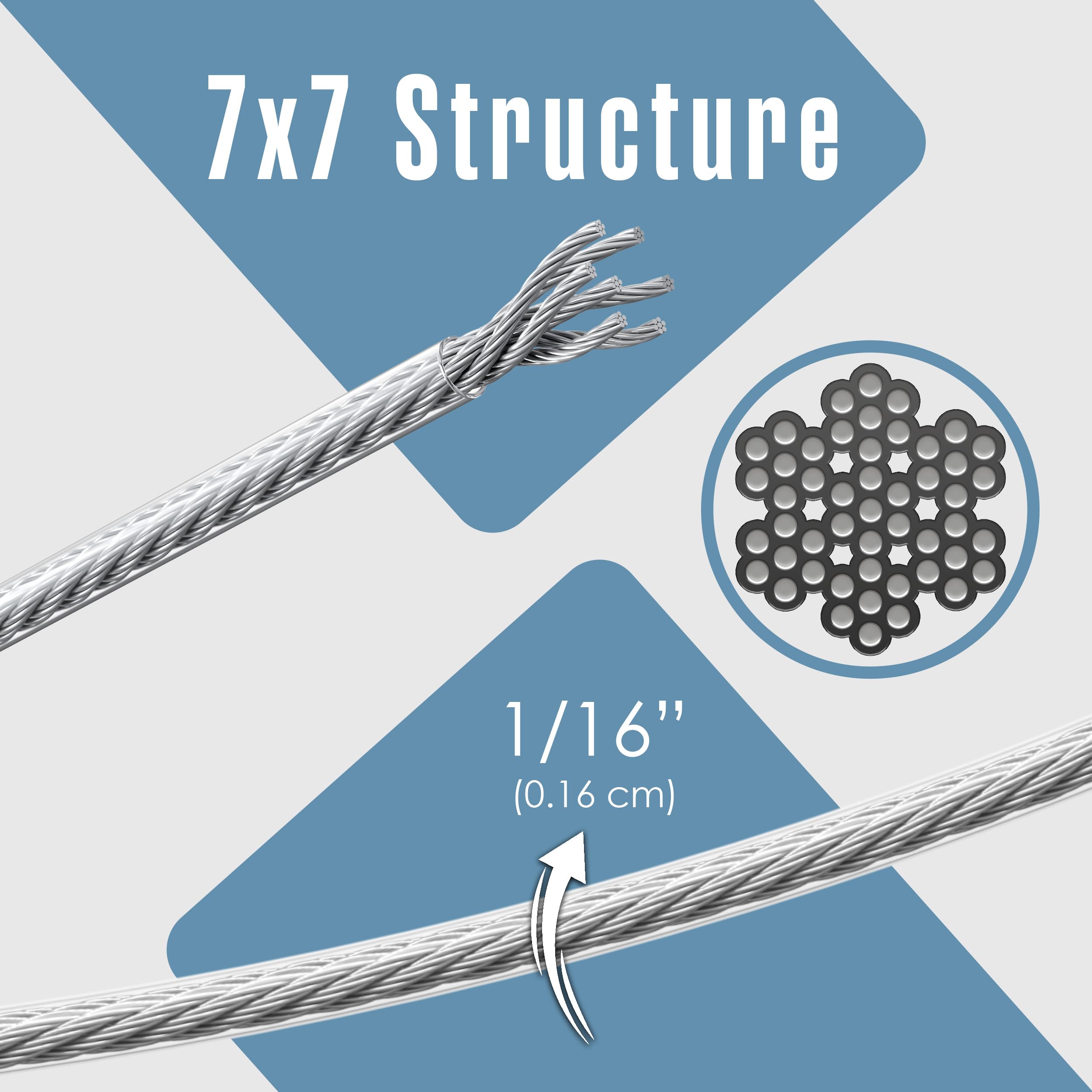 Snapklik.com : Wire Rope, Plastic Coated Cable, Vinyl Coated Wire Rope ...
