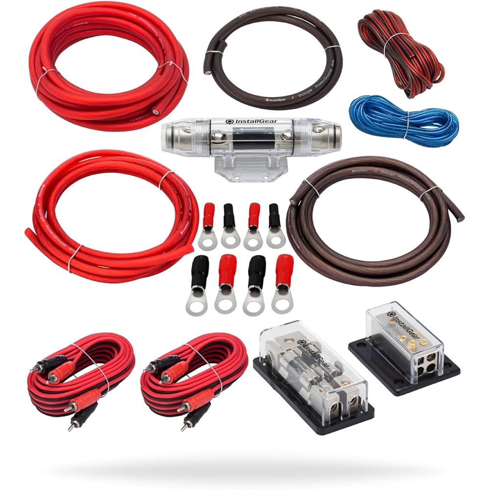 10 mo Finance InstallGear Dual 4 Gauge Amp Wiring Kit Dual Amp 10-mo-finance-installgear-dual-4-gauge-amp-wiring-kit-dual-amp