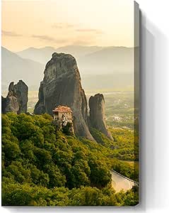 Amazon.com: CXHSZHYZYQ Canvas Wall Art Prints Picture Meteora ...