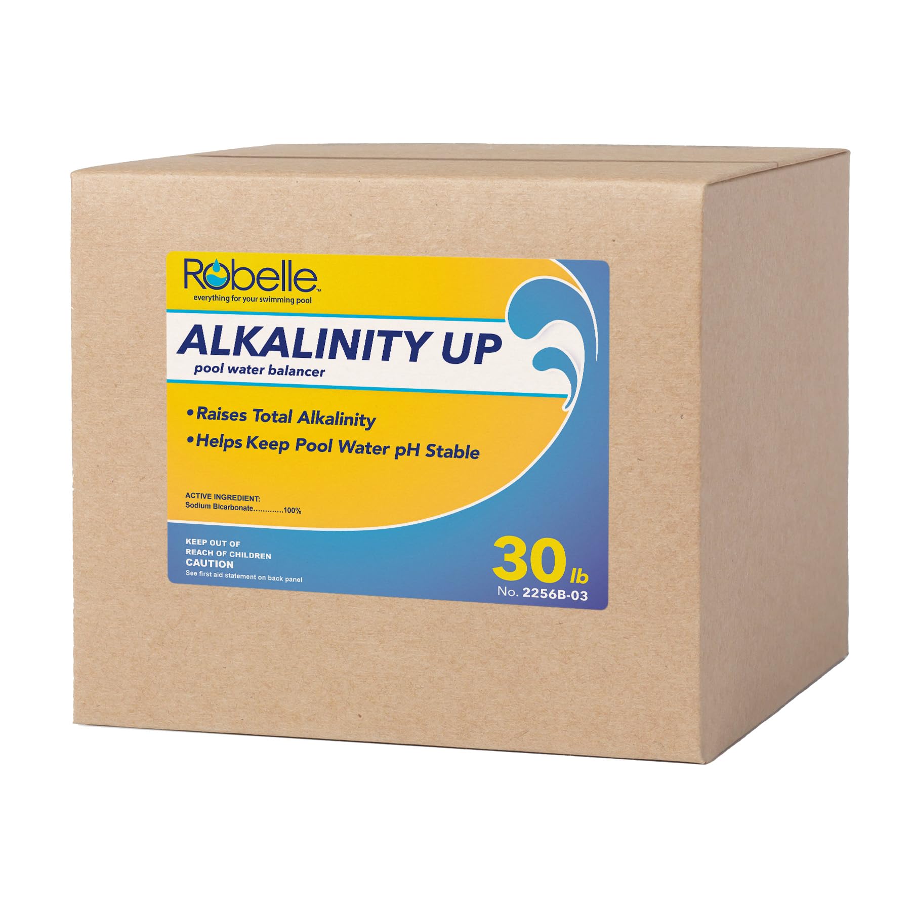 Robelle 2256B-03 Alkalinity Increaser for Swimming Pools, 30-Pounds