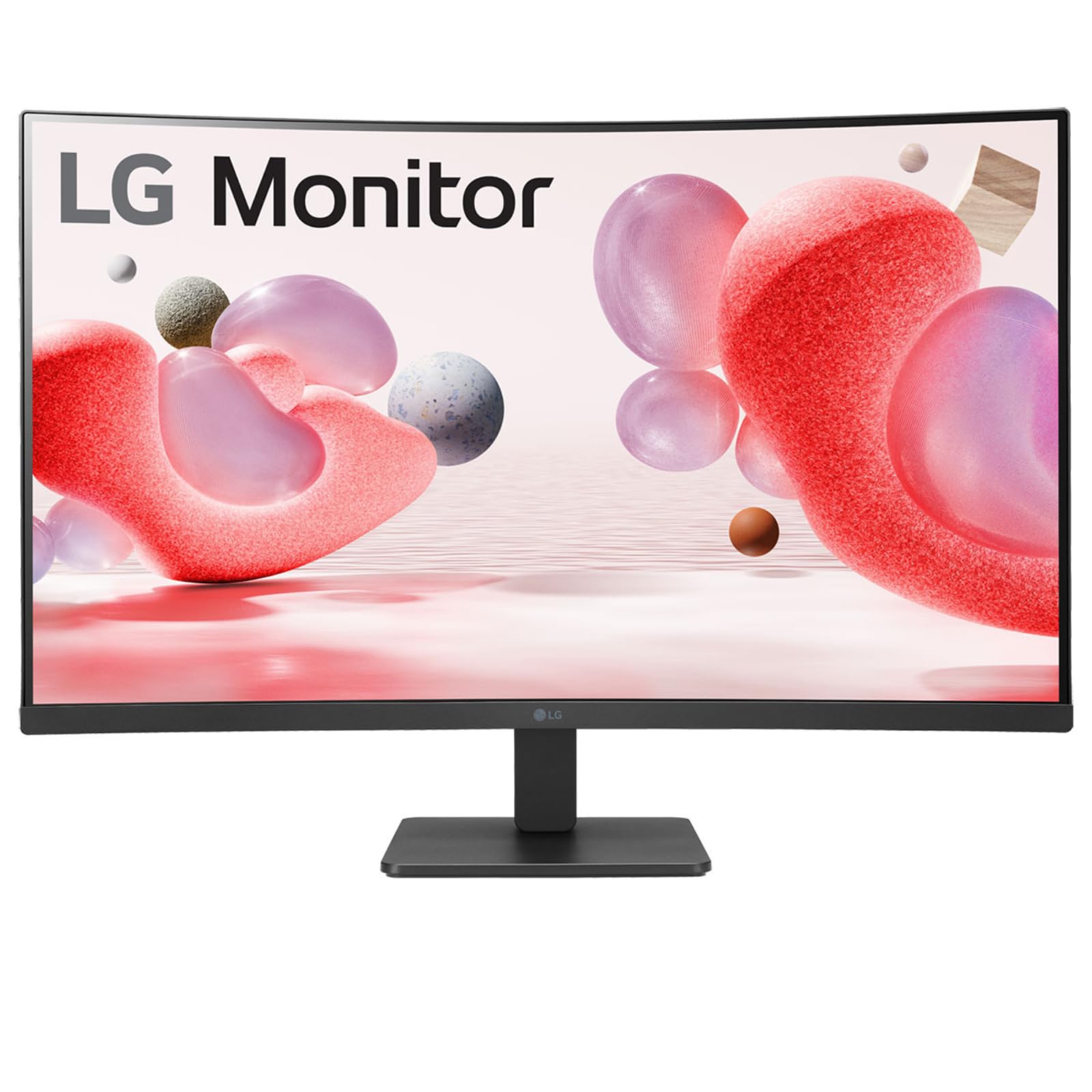 LG 32MR50C-B 32 inch Full HD (1920 x 1080) Curved Monitor with AMD ...