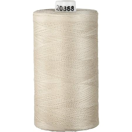 Amazon.com: Multipurpose Organic Cotton Sewing Thread - Natural - 300 ...