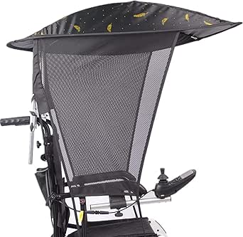 Amazon.com: Electric Wheelchair Parasol, Umbrella Canopy Awning for ...