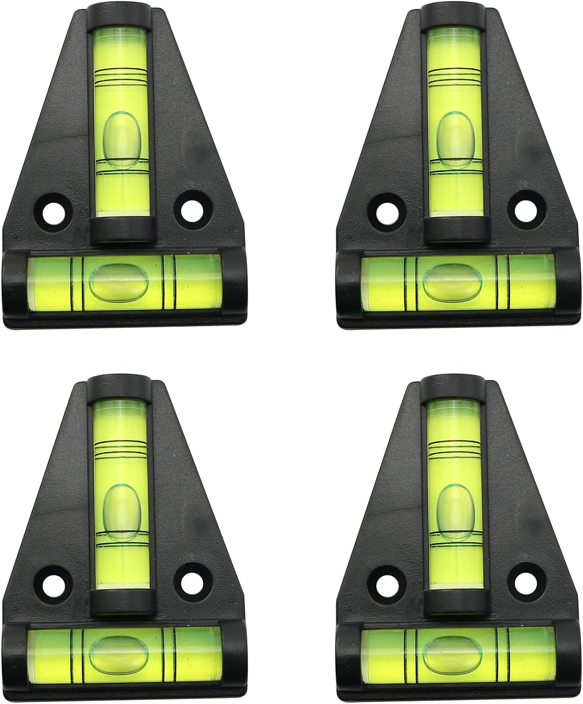 Amazon.com: LQ Industrial 4pcs Cross-Check Bubble Level 58x44x13mm RV T ...