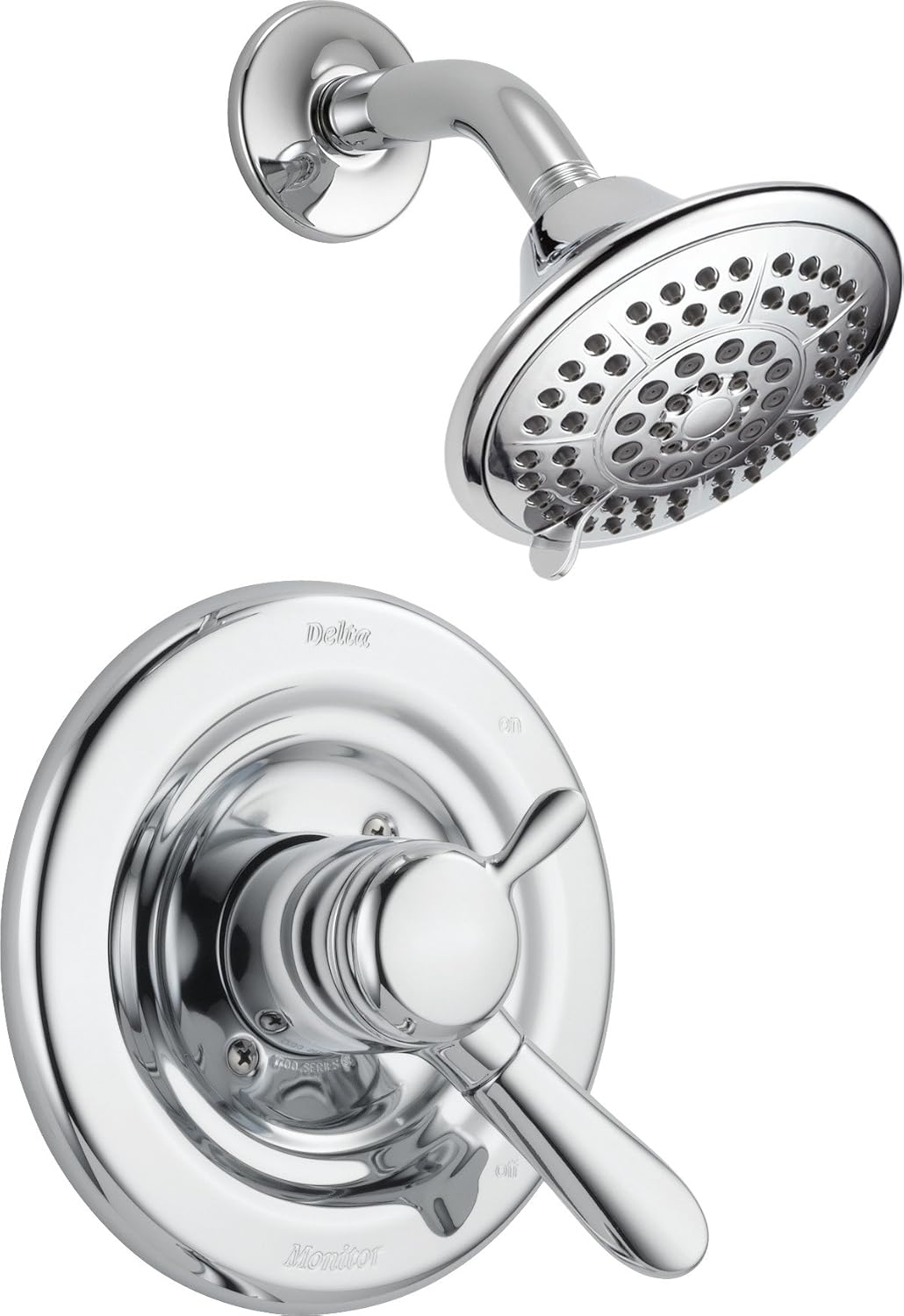 Amazon.com: Delta Faucet Lahara 17 Series Dual-Function Shower Faucet ...