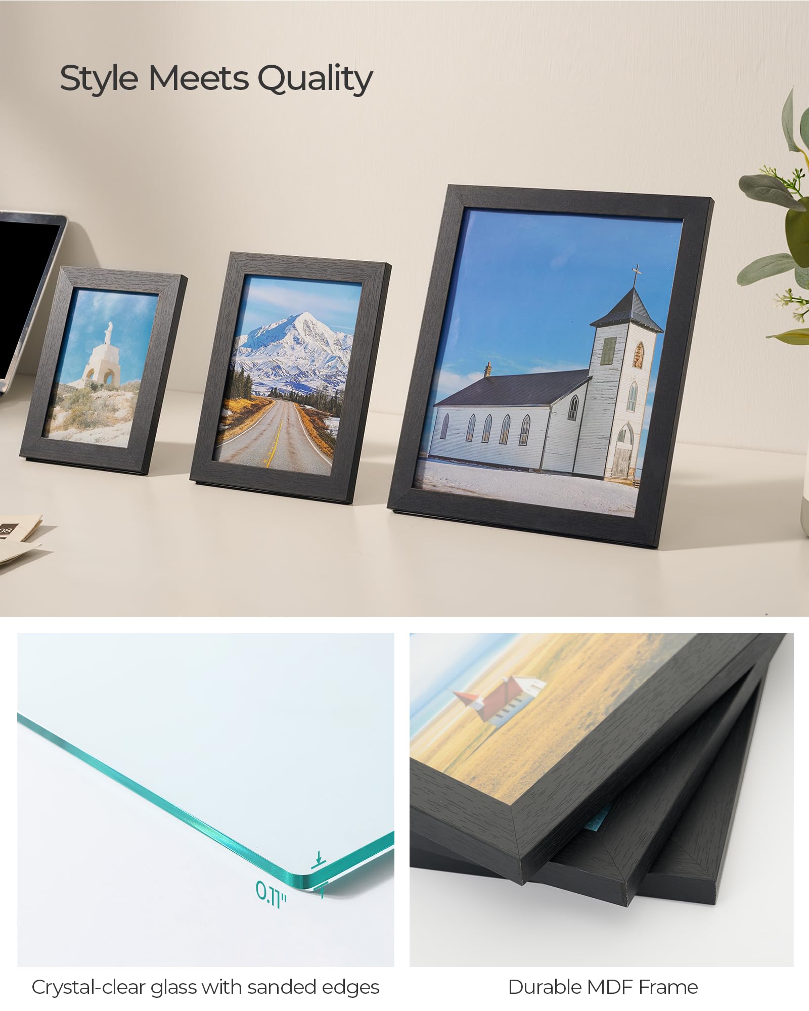 SANGMUCEN 10 Pack Collage Photo Frames Gallery Wall Set SANGMUCEN 10 ...