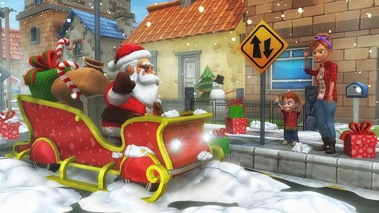 Virtual Santa Clause Simulator 3D: Gift Delivery Frenzy Adventure ...