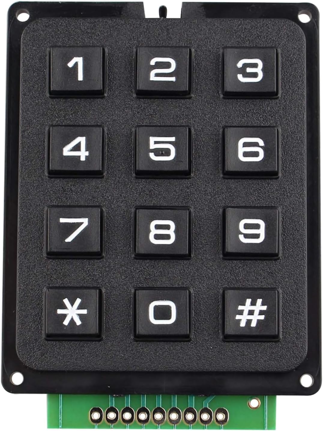 Qmqjia 3x4 Matrixes Array 12 Button Keypad Keyboard Module 12 Key Mcu