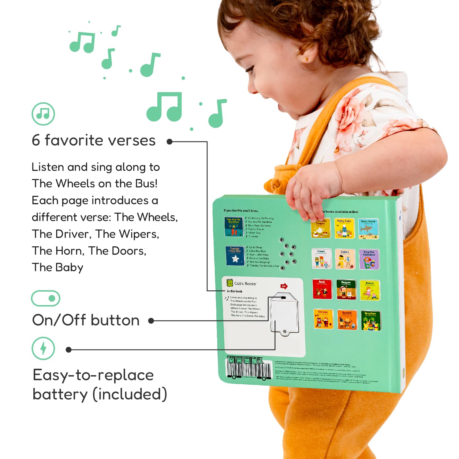 Snapklik.com : Calis Books The Wheels On The Bus Book - Interactive ...