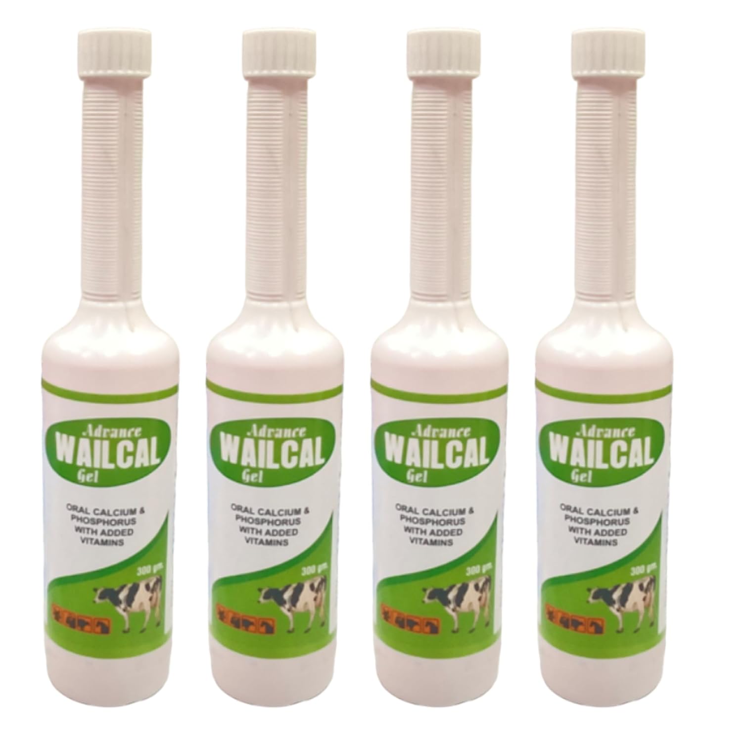 VEQTIS Wail-Cal Gel PEP Pack of 4 (300 Grams Each) Multivitamin and ...