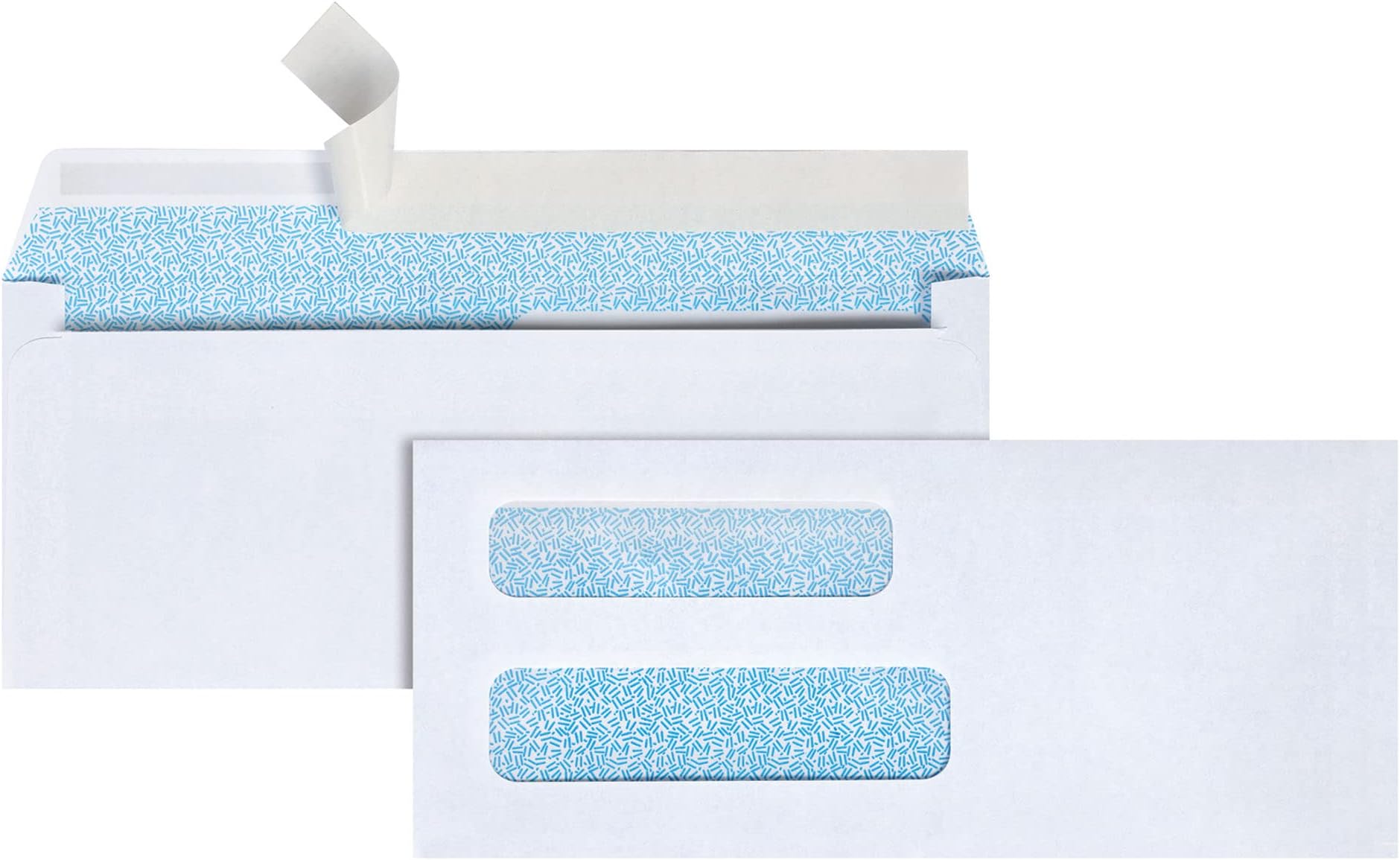 Amazon.com : Office Depot Double-Window Envelopes, #8 5/8in. (3 5/8in ...