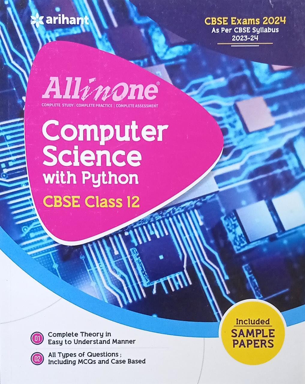Arihant All In One Computer Science With Python Class 12 : Aakash ...