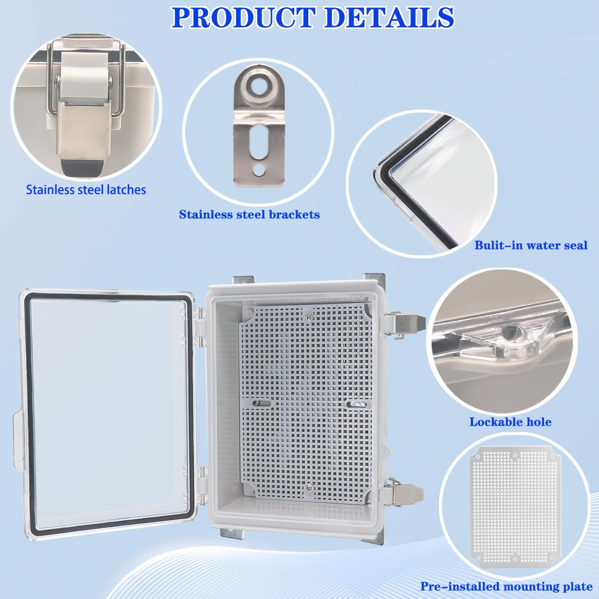 Snapklik.com : YETLEBOX Waterproof Electrical Box