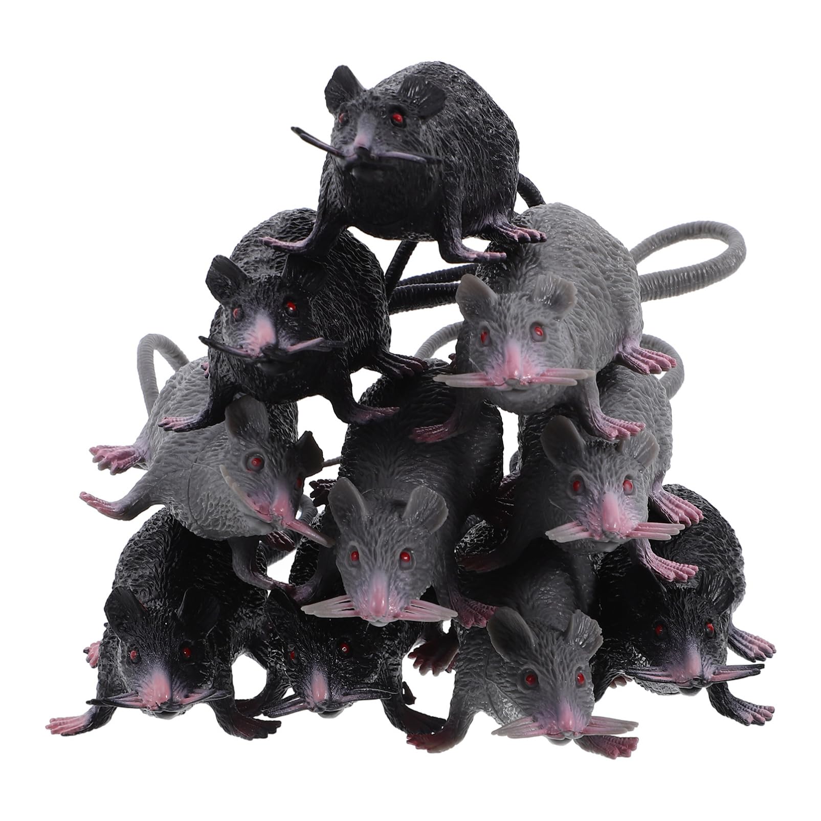 Realistic Fake Mice Toys Realistic Mouse Prank Toy, Includes 2 Mice For ...