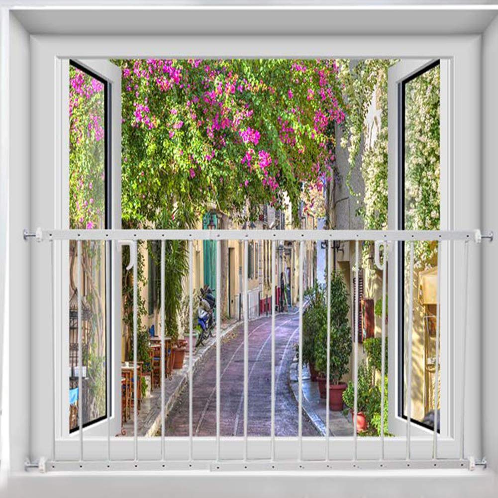 Window Security Bars, Fairy Baby French Balcony Railing Indoor Window ...