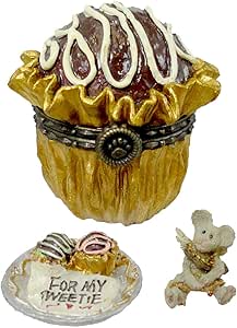 Amazon.com: Boyds Bears Resin Lovies Truffle W/ Cupid Special Edition ...